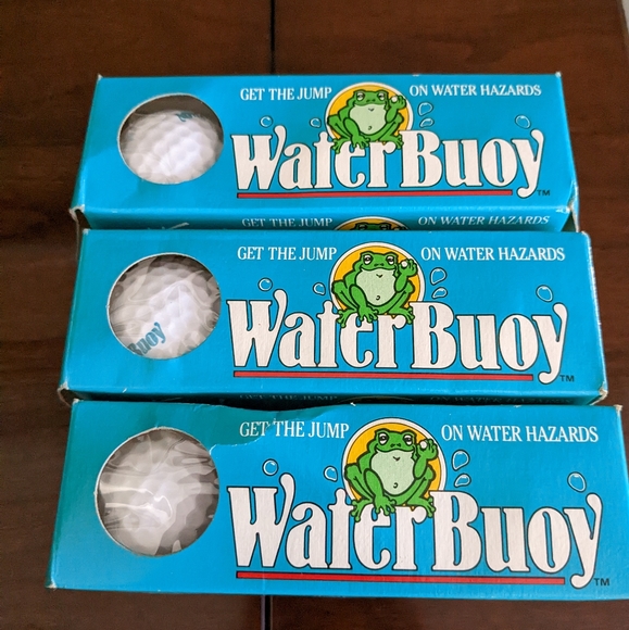 Water Buoy | Games | Vintage Water Buoy Golf Balls New | Poshmark